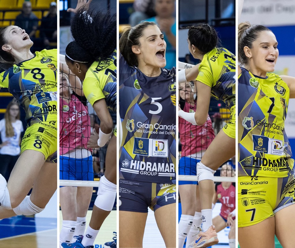 5 jugadoras del CV Hidramar Gran Canaria entre las Tops de la semana