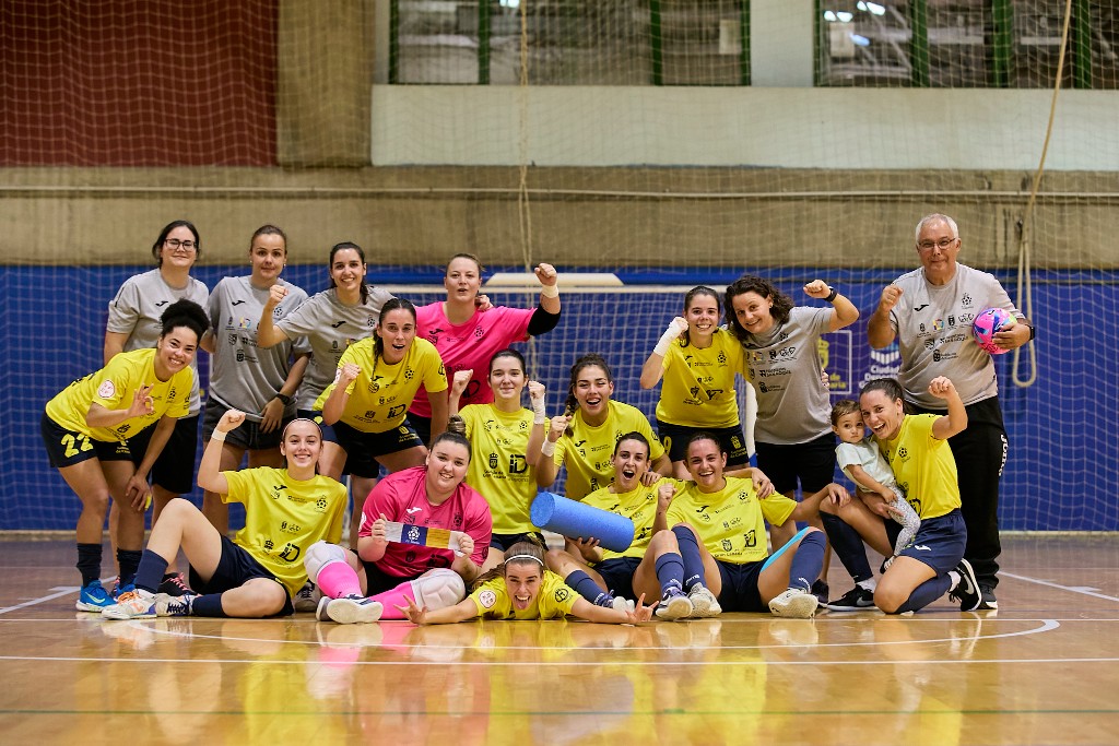 Trabajada victoria del Gran Canaria Teldeportivo ante el Ferrol